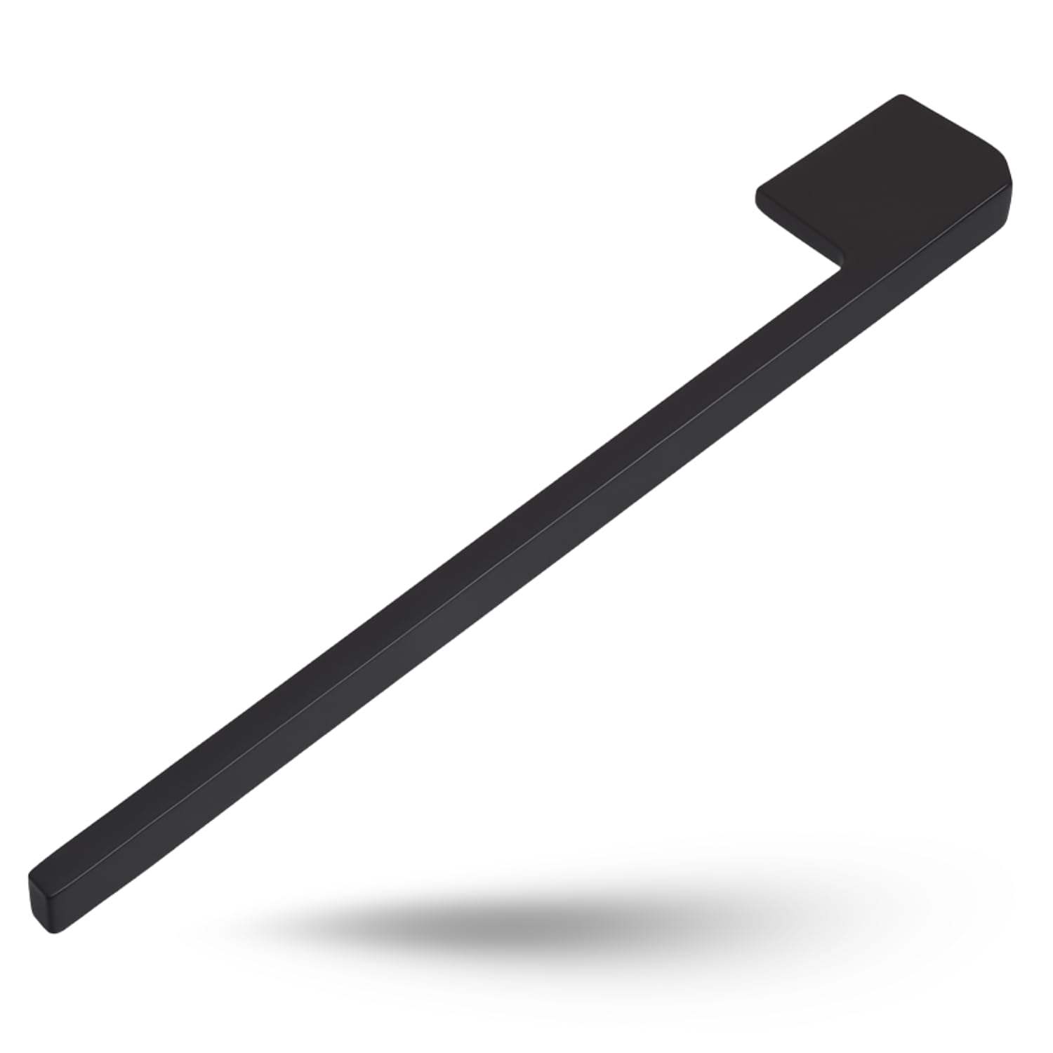 NAVARRO AZORÍN Toallero de Muebe de Aluminio, Longitud 350mm, Diseño ...