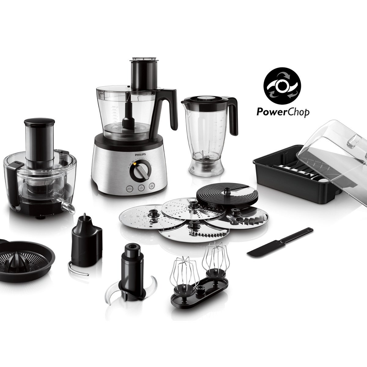 Philips 7000 series HR7778/00 robot de cuisine 1300 W 3,4 L Acier ...