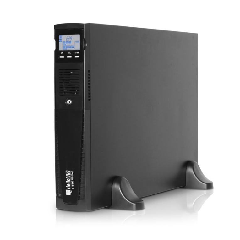 Vision Dual SAI 1100VA 990W - 12` Line Interactive 8x IEC 320, USB 2.0 ...