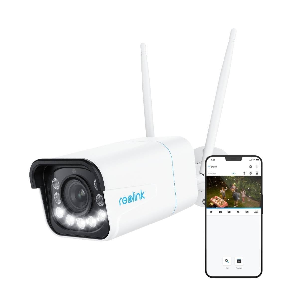 Caméra de surveillance 4K WiFi bullet filaire, Reolink | Leroy Merlin