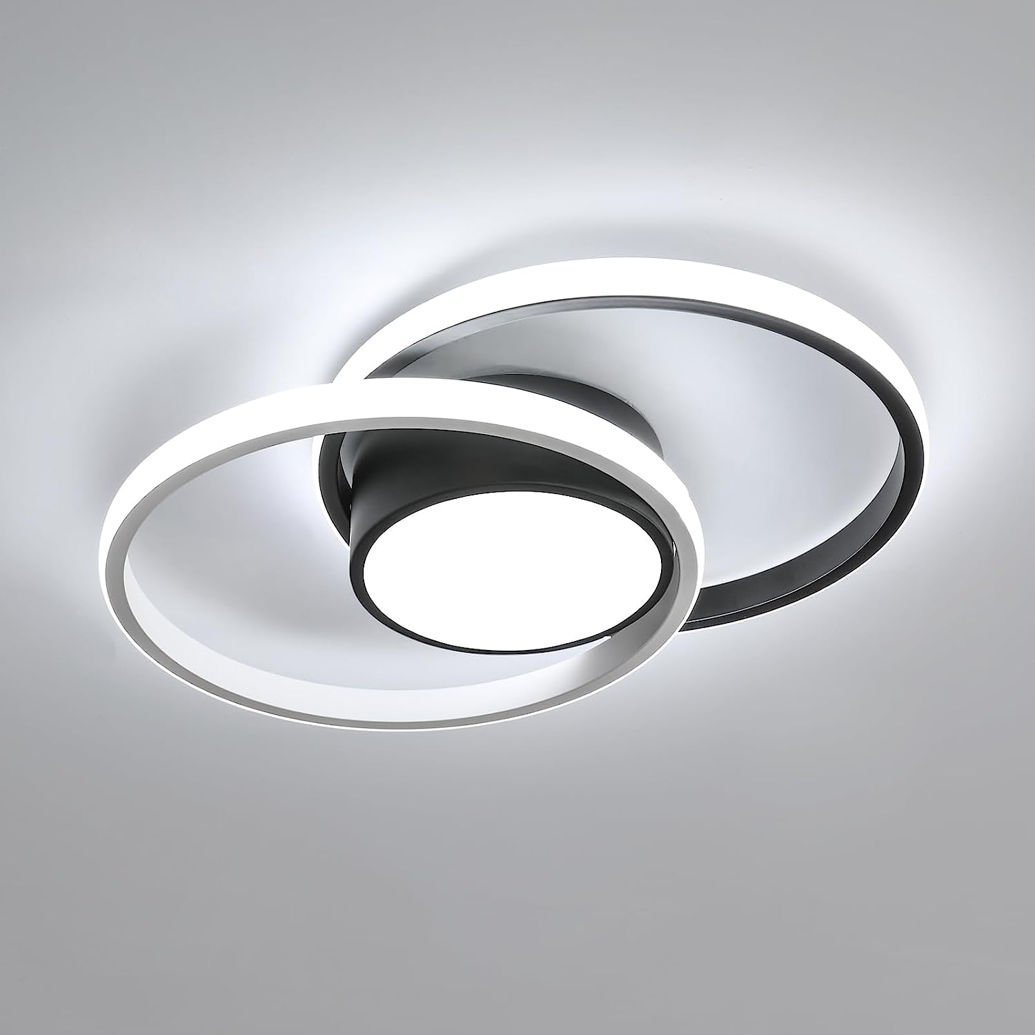 GOECO Plafonnier LED, Luminaire Plafonnier Chambre, 42W 4000lm, Rond ...