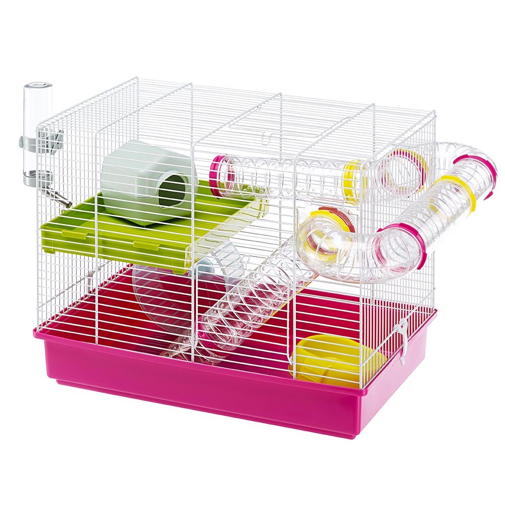FERPLAST Cage pour Rongeurs LAURA pour Hamsters, en Métal, Accessoires ...