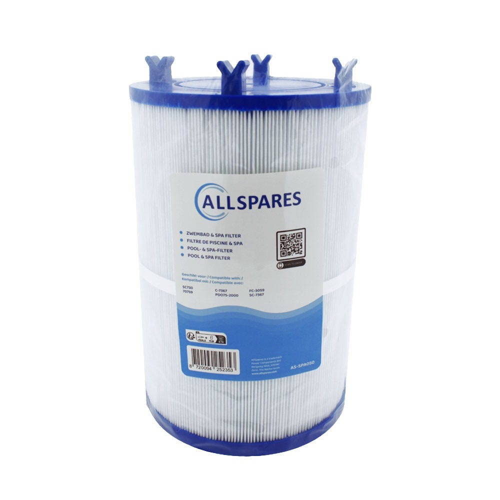 AllSpares Filtre à eau pour spa adapte pour SC730 / 70759 / C-7367 ...