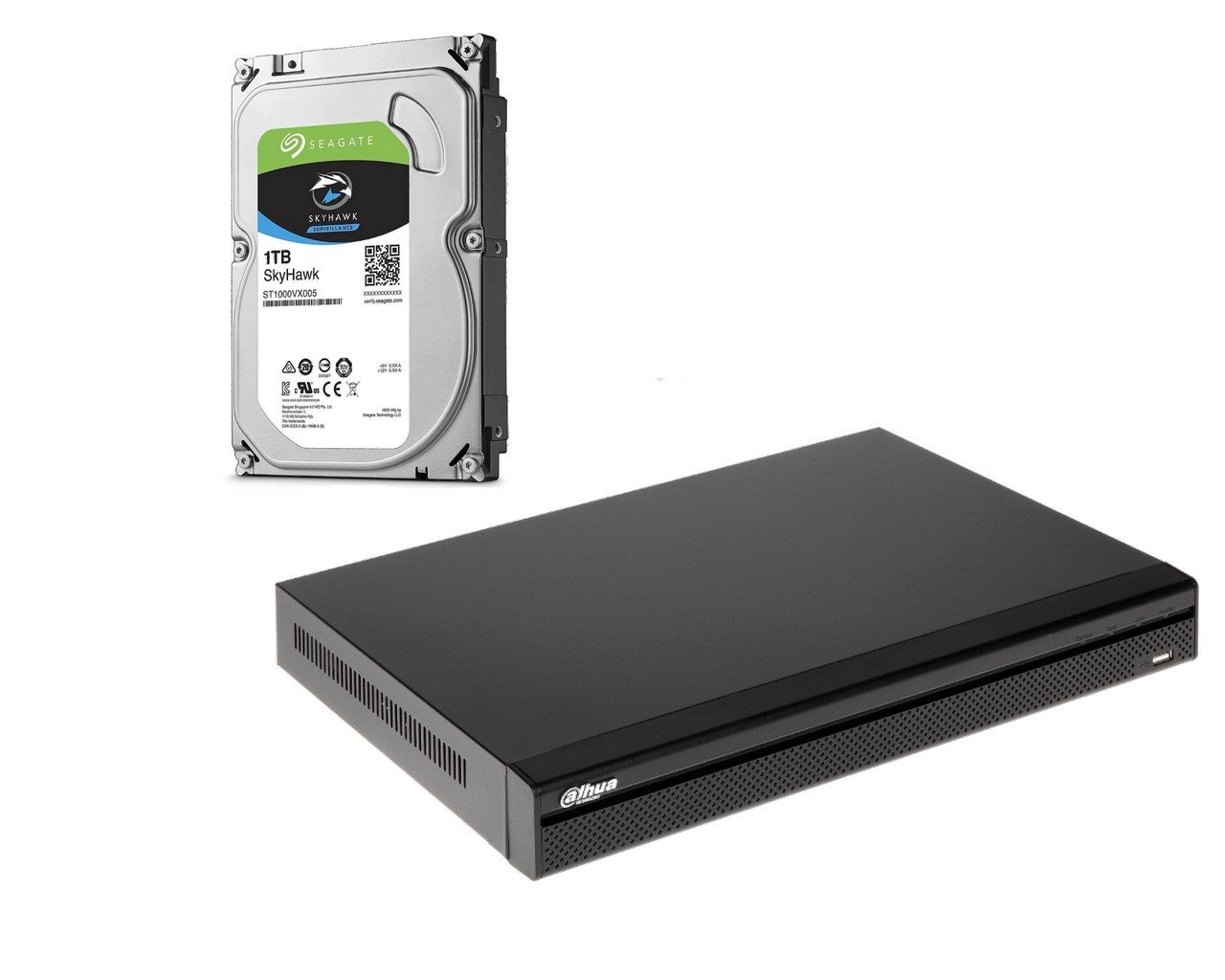 Enregistreur pro IP 4 voies + disque dur 1TO pour caméras POE | Leroy ...