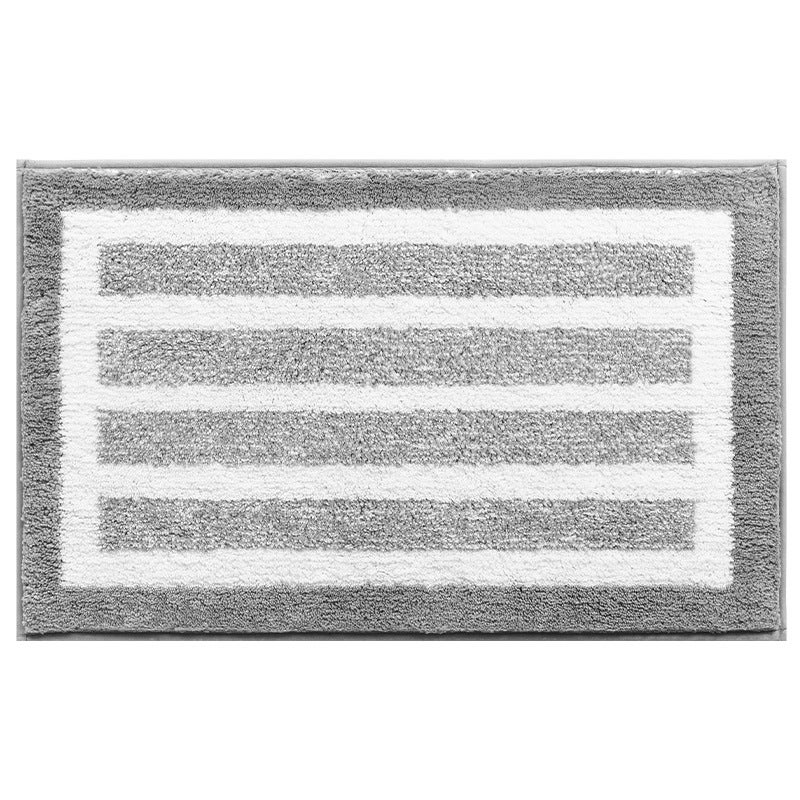 Alfombra de baño Cake Velvet, Gris Copo de Nieve, 40*60cm | Leroy Merlin