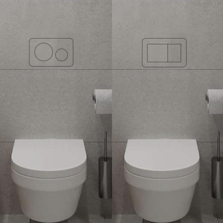 Plaque de Déclenchement à Carreler 22,5x14,5x0,5cm - Maison du ...