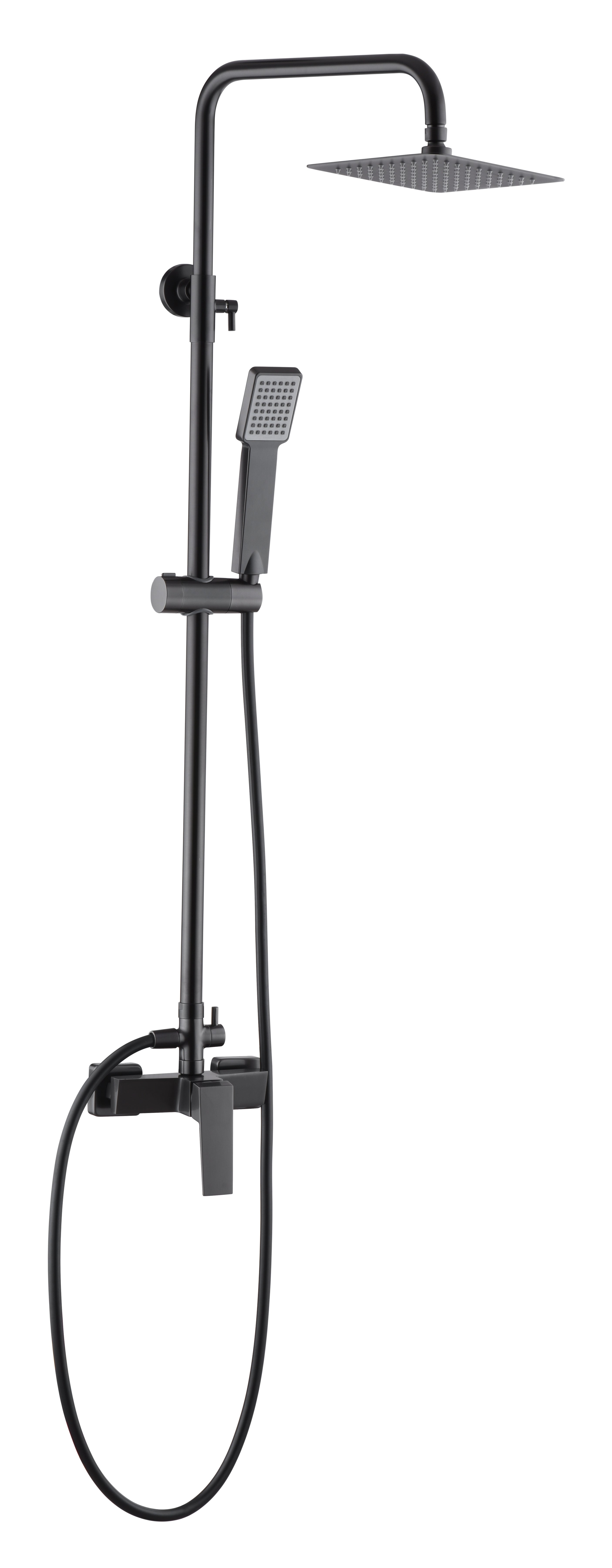 Ensemble colonne de douche - Barre de douche extensible en acier ...