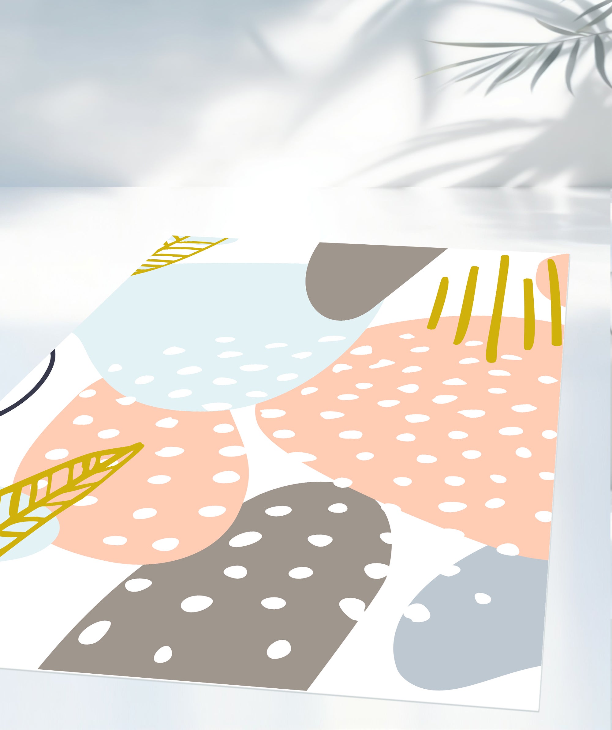 Tapis PVC intérieur/extérieur Brisa 139x199 cm - PVC imprimé, lavable ...