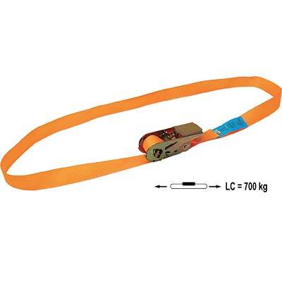 COURROIE ANNEAU + JACK EFFE L.MT 5.0 H.MM 25 KG 700 | Leroy Merlin