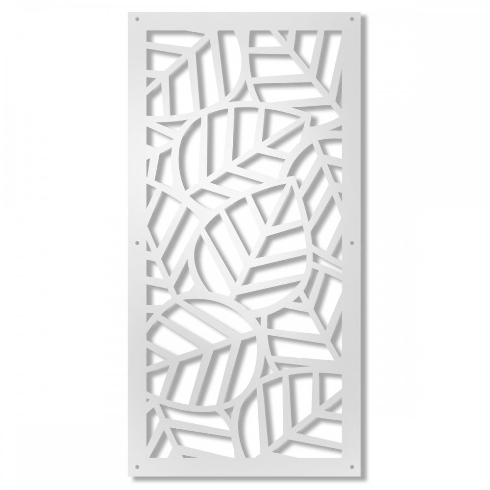 TROPICA - Panel perforado - BLANCO Medidas sombrilla 47x94 cm - espesor ...