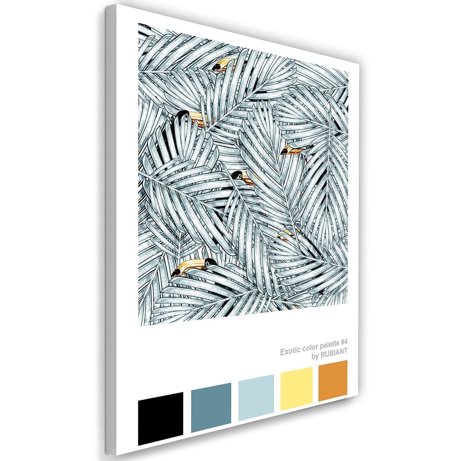 Tableau xxl art numérique image décor blanc - 40 x 60 cm | Leroy Merlin