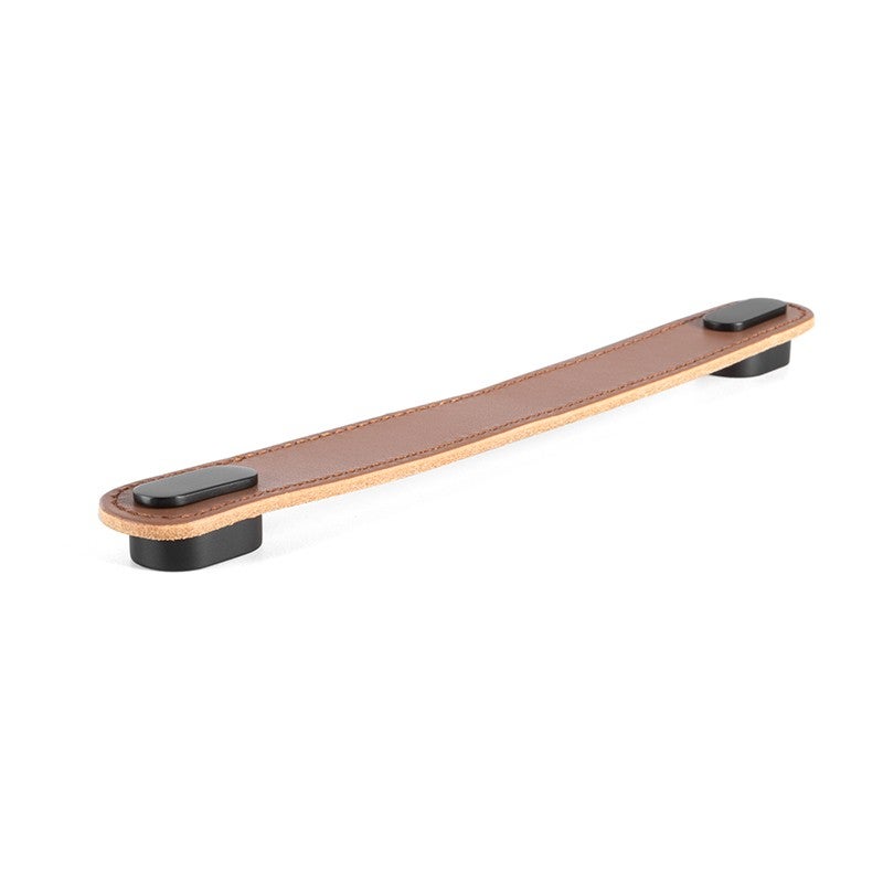 Poigné Oblong 0507-Noir mat / Beige / Anse | Leroy Merlin