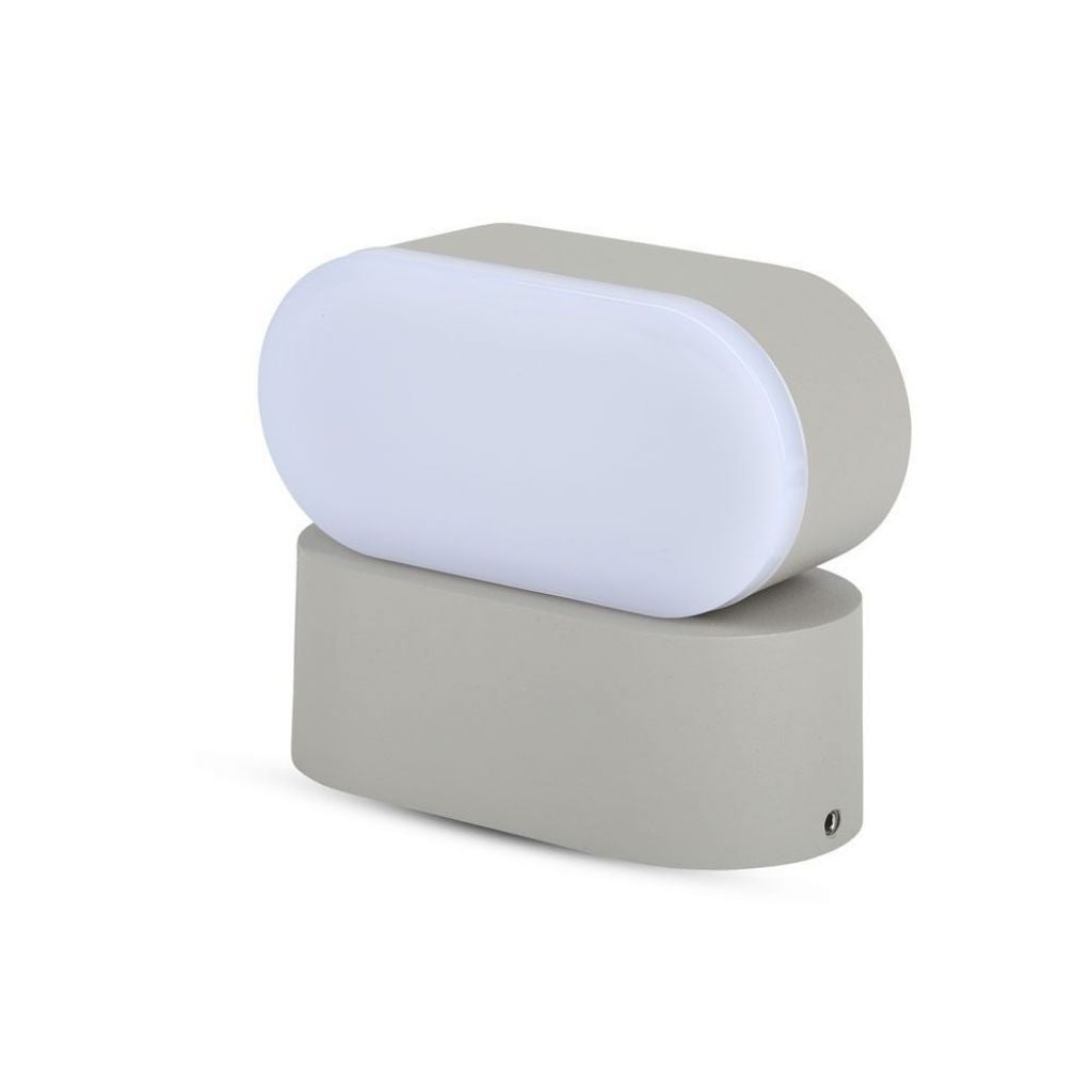 V-TAC VT-816 6W LED wall light warm white 3000K aluminium rotatable ...