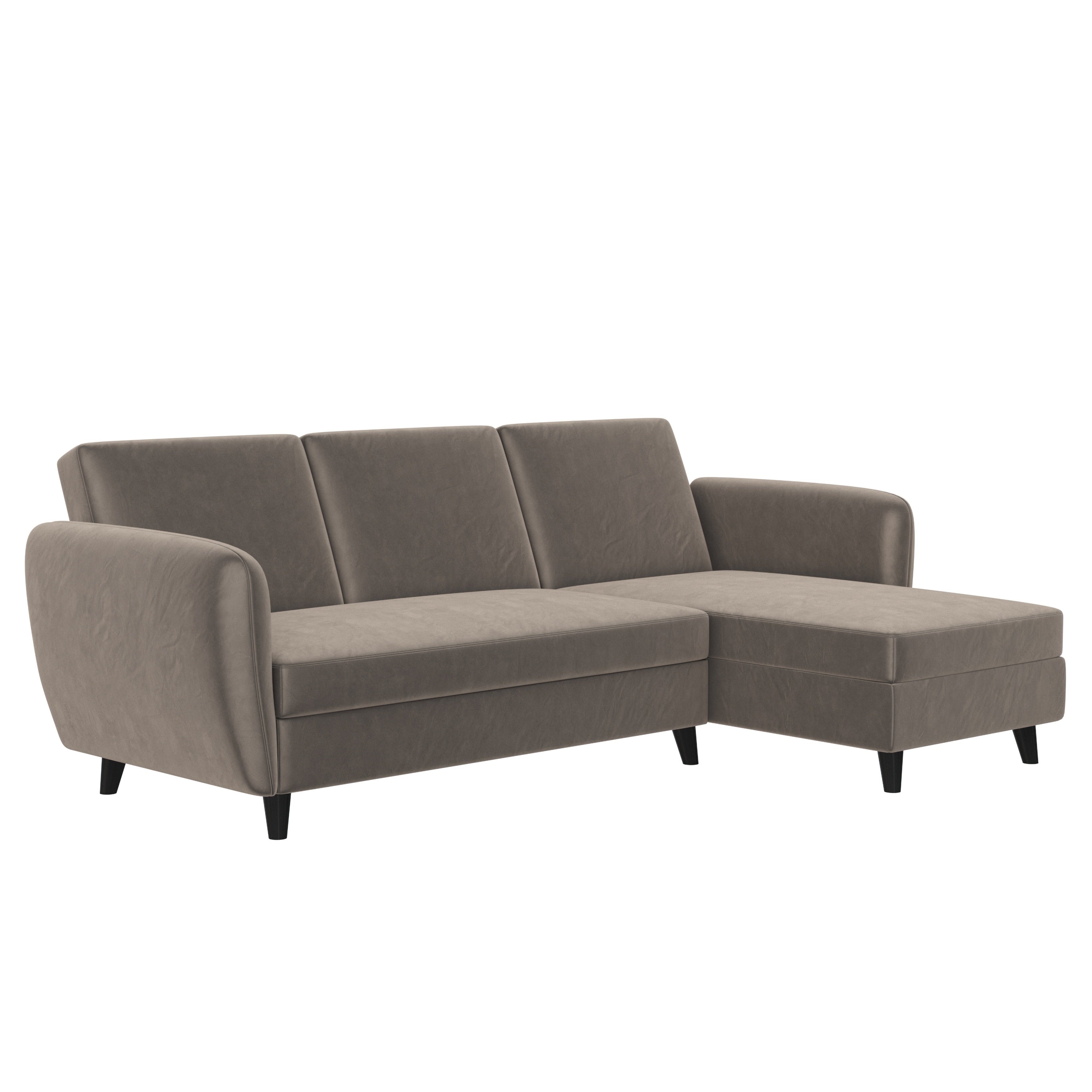 Divano letto componibile Taupe | Leroy Merlin