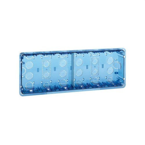 Caja de pared de empotrar para 6 elementos doble Simon 500 Cima | Leroy ...
