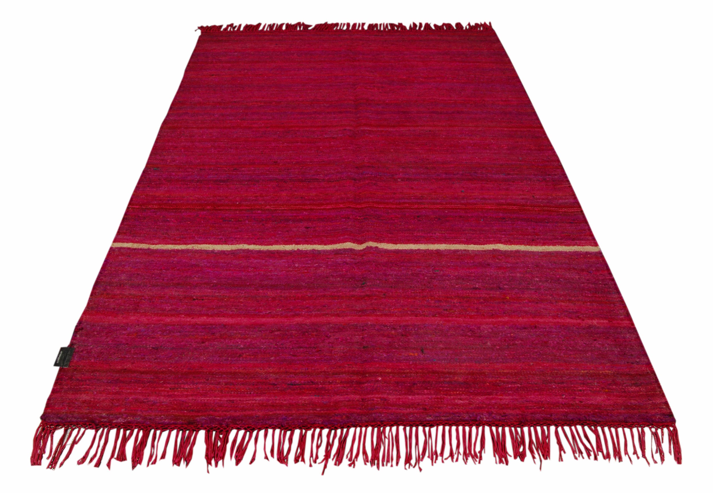 Nuevo diseño original auténtico a mano kilim seda india 230x160 cm ...