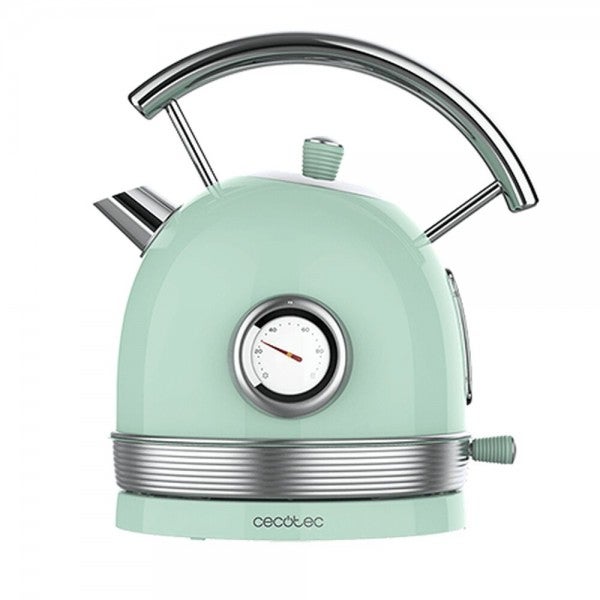 Bouilloire Cecotec Thermosense 420 Vintage Light Green 1,8 L 2200 W Acier inoxydable | Leroy Merlin