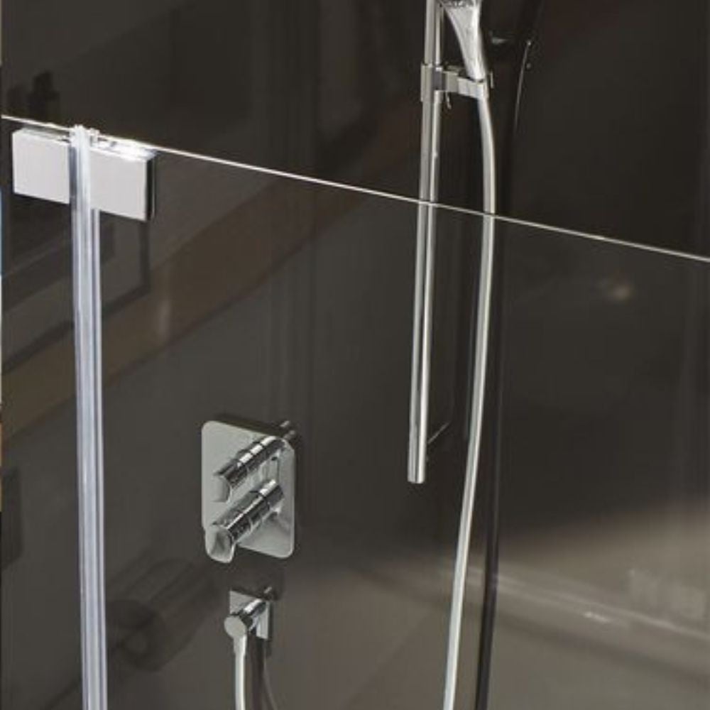 JACOB DELAFON Bañera ducha cápsula, compacta + mampara de bañera de ...