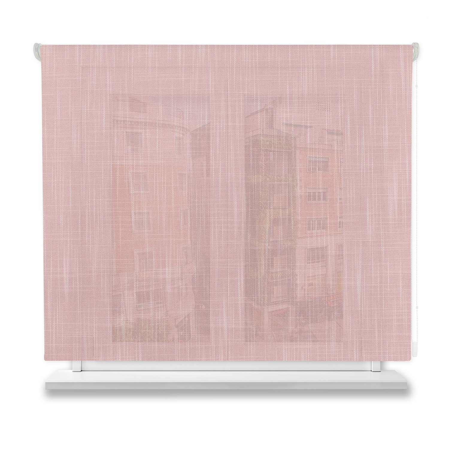 Store à rouleau translucide décoratif Mauve 130x250 | Leroy Merlin