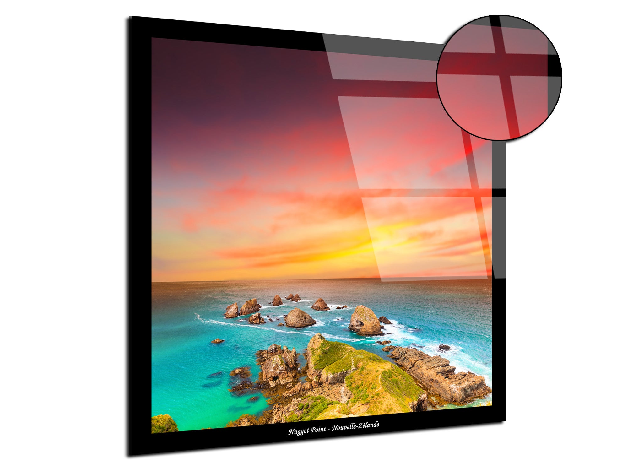 Tableau plexiglas deco paysage Nugget Point | Leroy Merlin