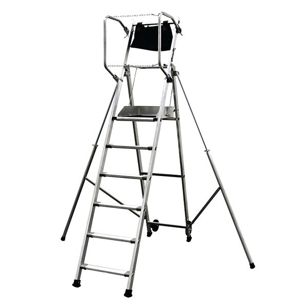 Escabeau PIRL 6 marches - Hauteur max. de travail 3.50m - 18-136 ...