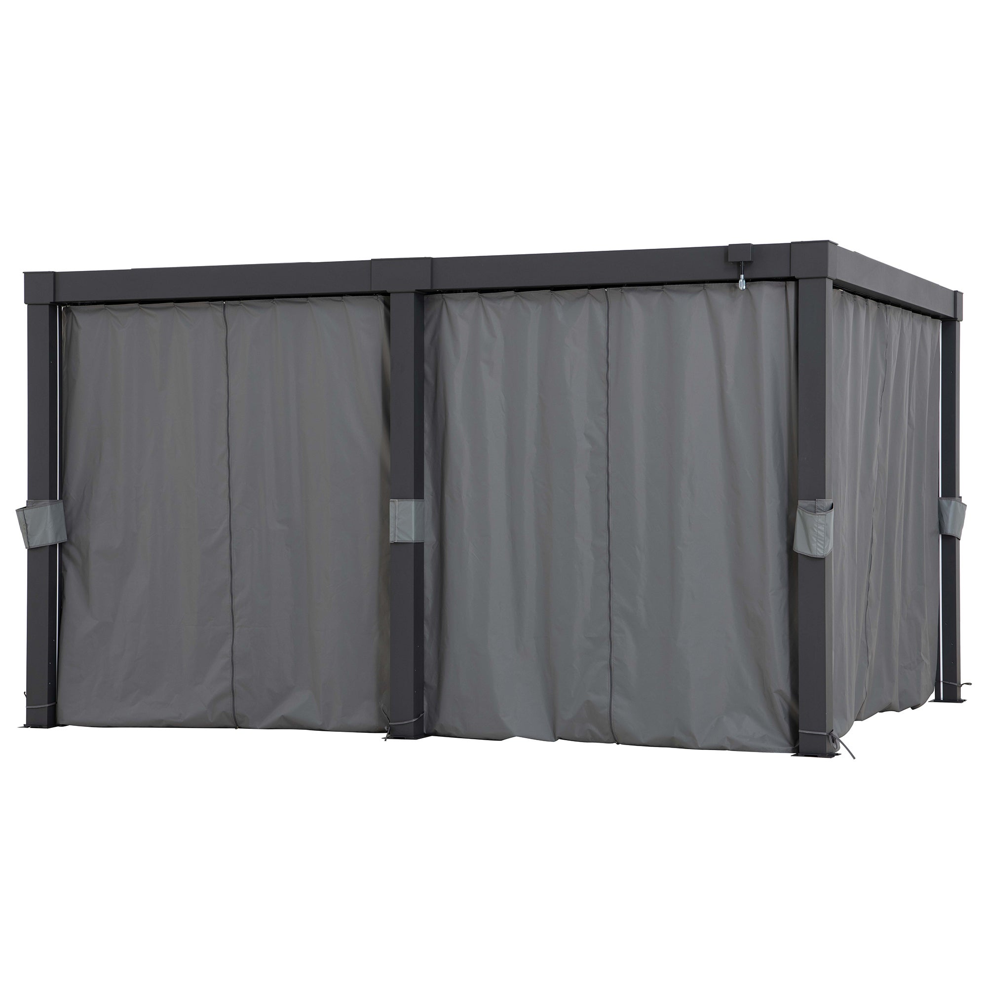 Rideau pour Pergola MATTERHORN Multi 306cm x 406cm | Leroy Merlin