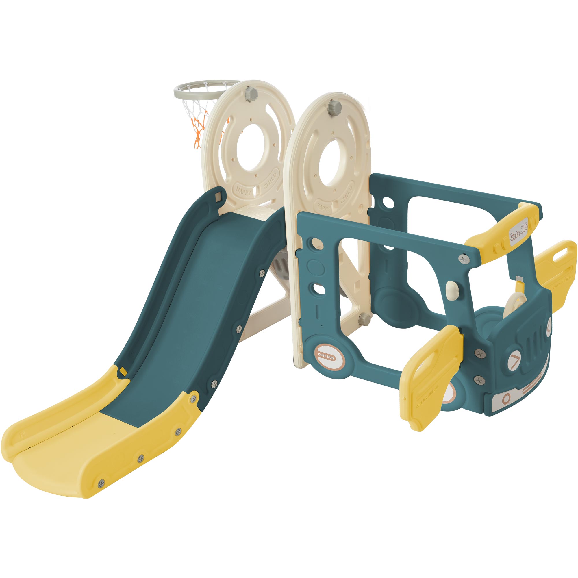 Toboggan pour enfants. Ensemble de toboggans pour enfants 4 en 1 ...