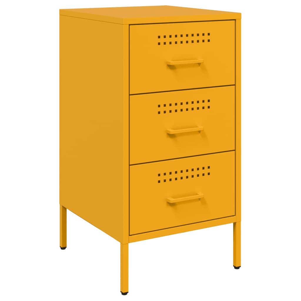 Table de chevet，Table d'appoint, Table de nuit pour Salon Chambre jaune ...