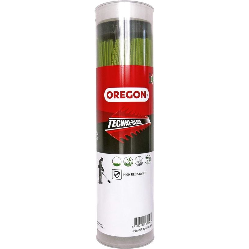 Línea Desbrozadora Cuadrada Techni-Blade Amarilla ø 6.0mm/26cm Oregon ...
