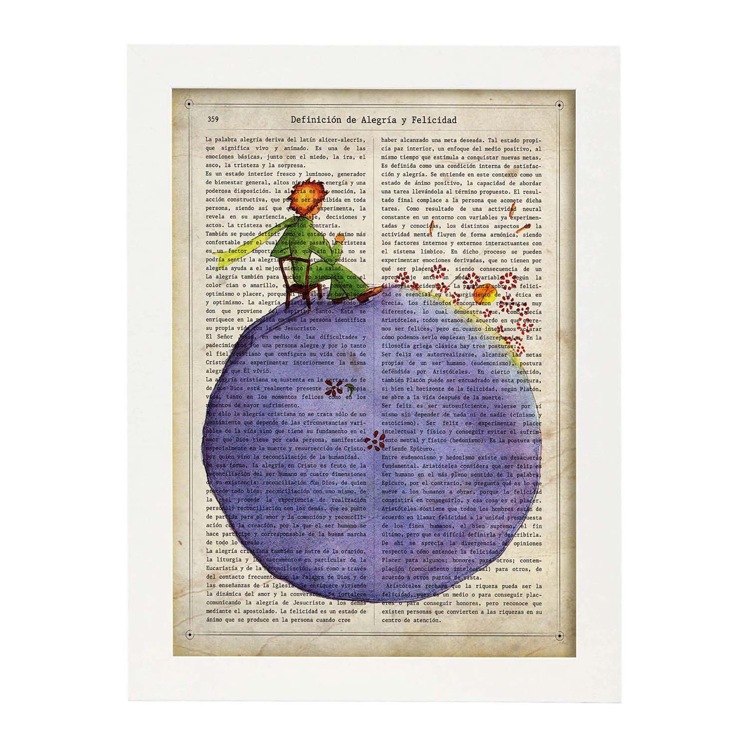 Poster Del Principito Para Ninos Pequenos. Lamina De Principito Sentado ...