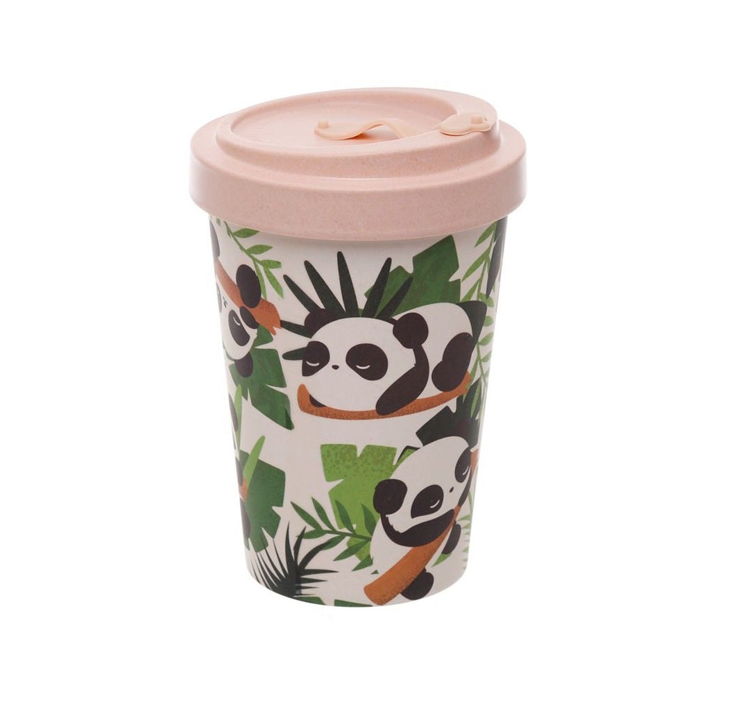 Mug de Voyage Panda Tropical 400 ml Style kawaii | Leroy Merlin