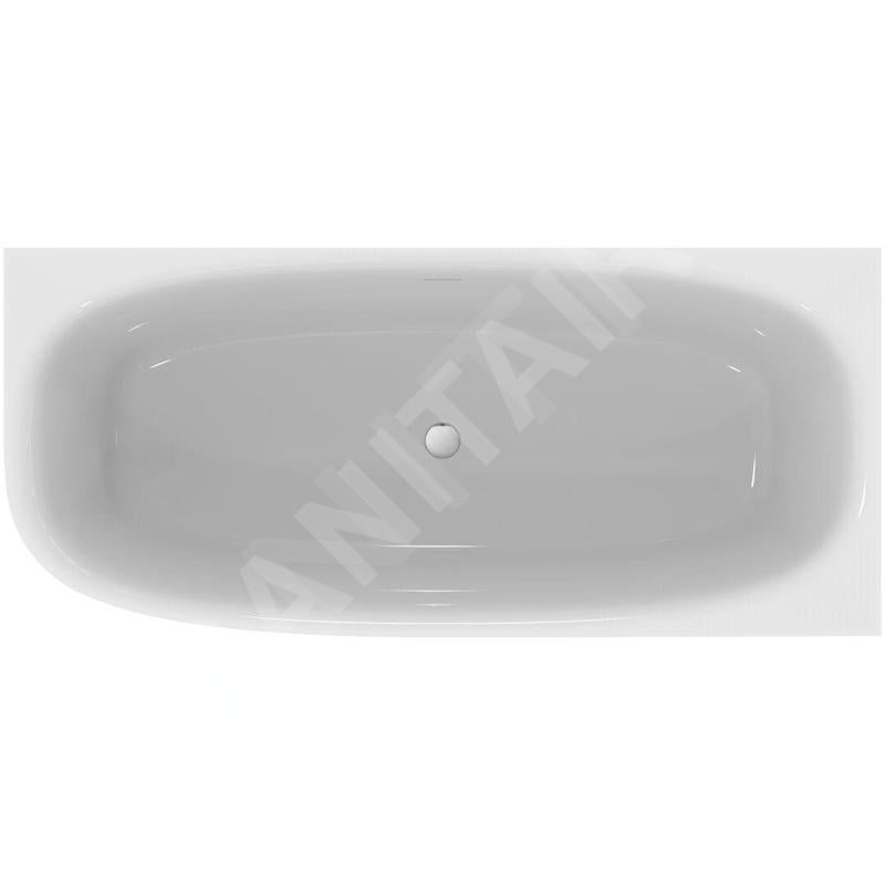 Ideal Standard Dea - Baignoire 180x80 cm, à droite, blanc T549101 ...