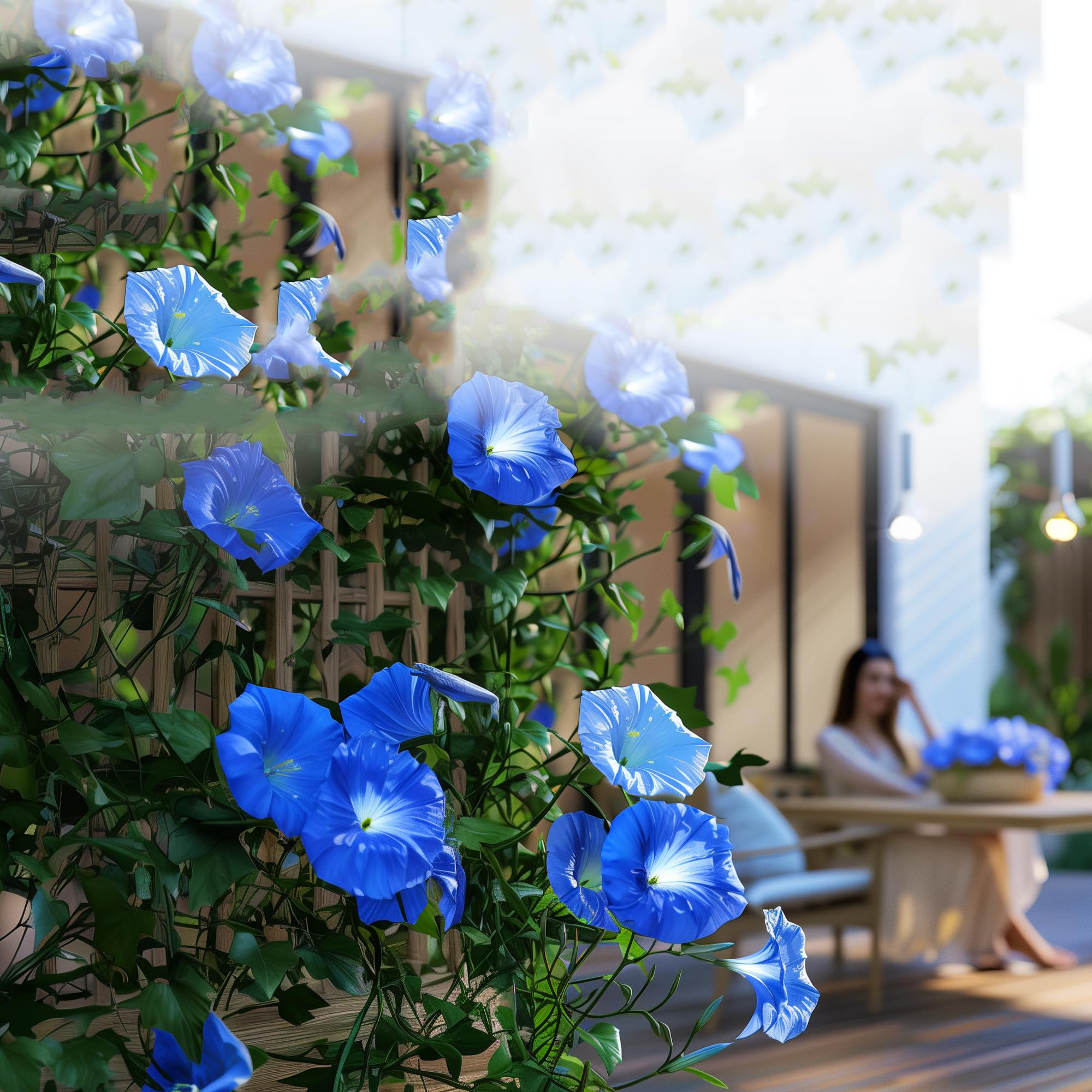 200 graines d'ipomée, semis de printemps, graines de fleurs faciles à ...