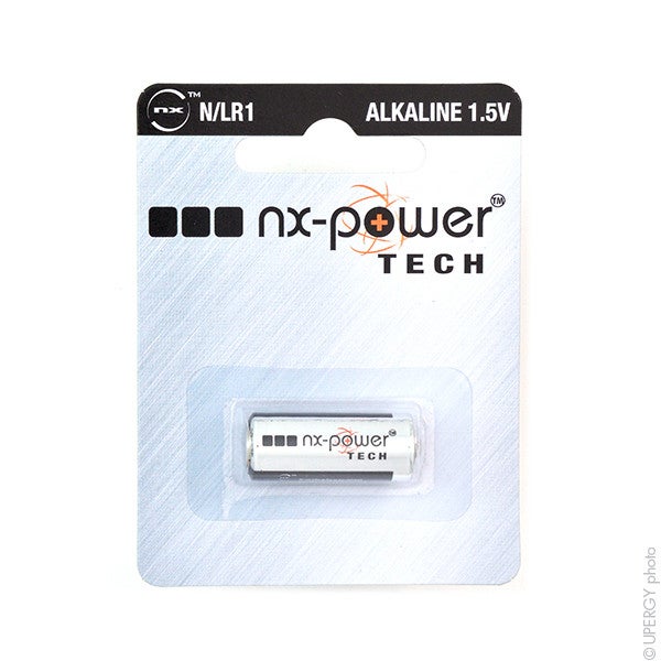 NX - Pile alcaline blister x1 LR1 - N Nx-Power Tech 1.5V 907mAh | Leroy ...