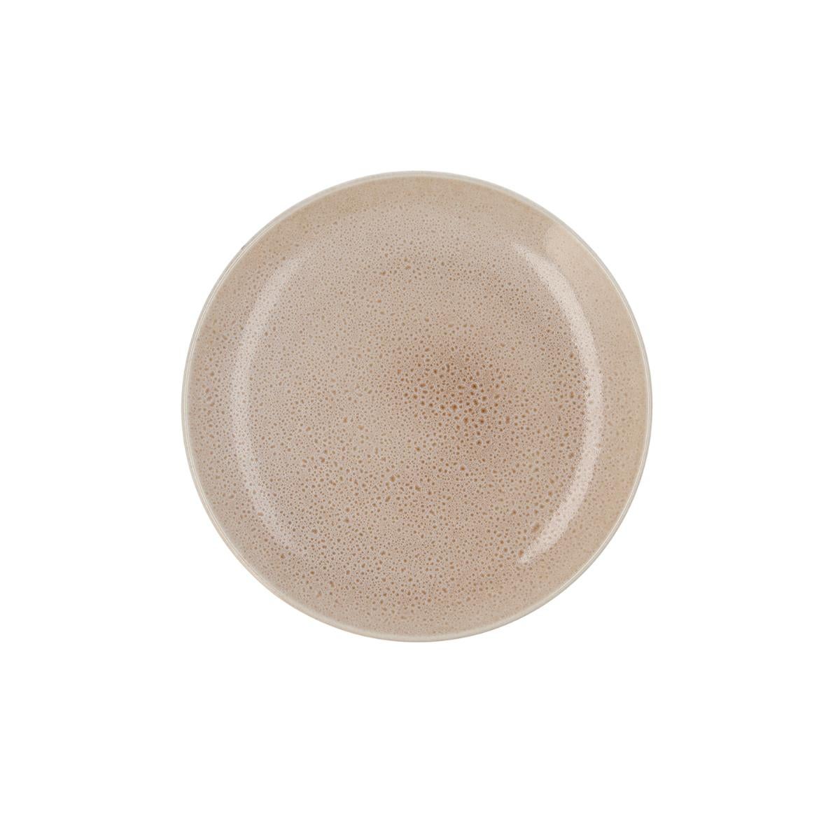 Plato Porcelana Reforzada 27cm Ariane Porous - Beige | Leroy Merlin