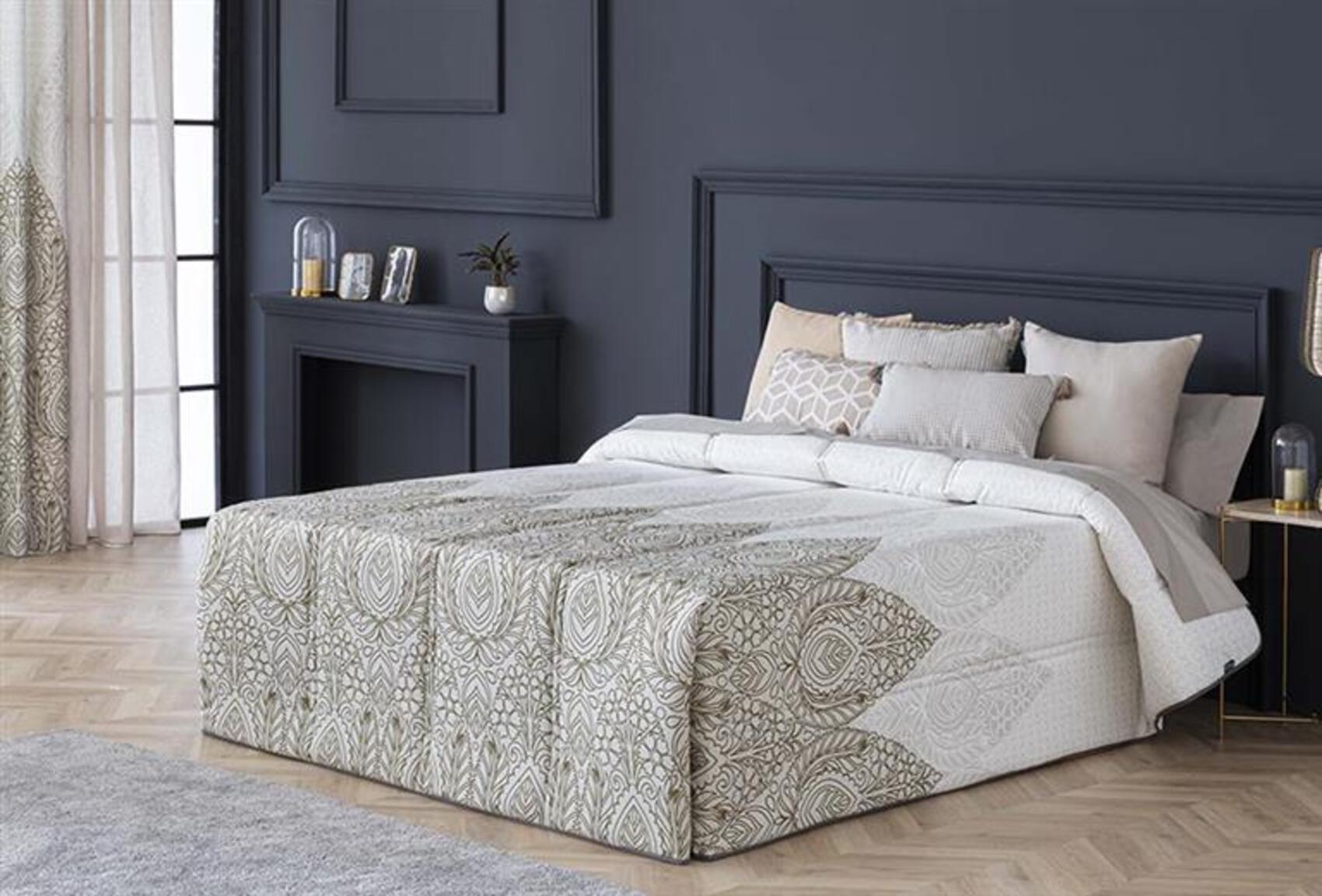 Edredón Conforter Baza Beige para cama de 160 cm | Leroy Merlin