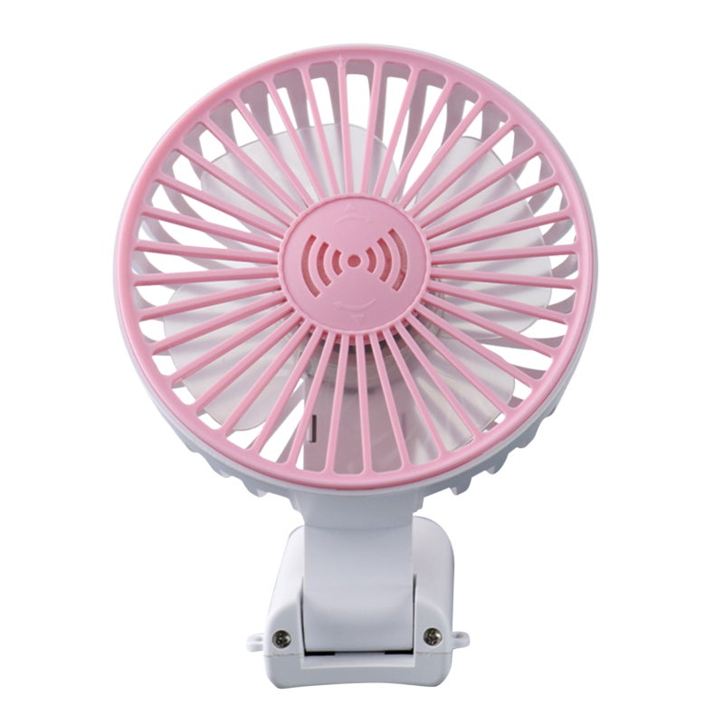 Mini Portable Handheld Pocket Fan Folding USB Rechargeable Desktop Fan ...