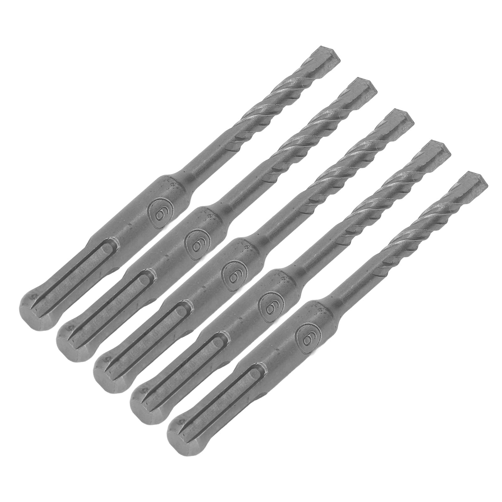 Lot de 5 forets à percussion rotatifs à pointe en carbure cémenté, 2 ...