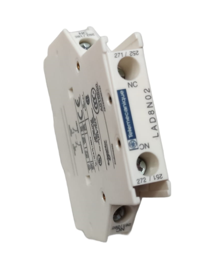 Bloc contacts auxiliaires latéraux - pour tesys d - 2o - a vis ...