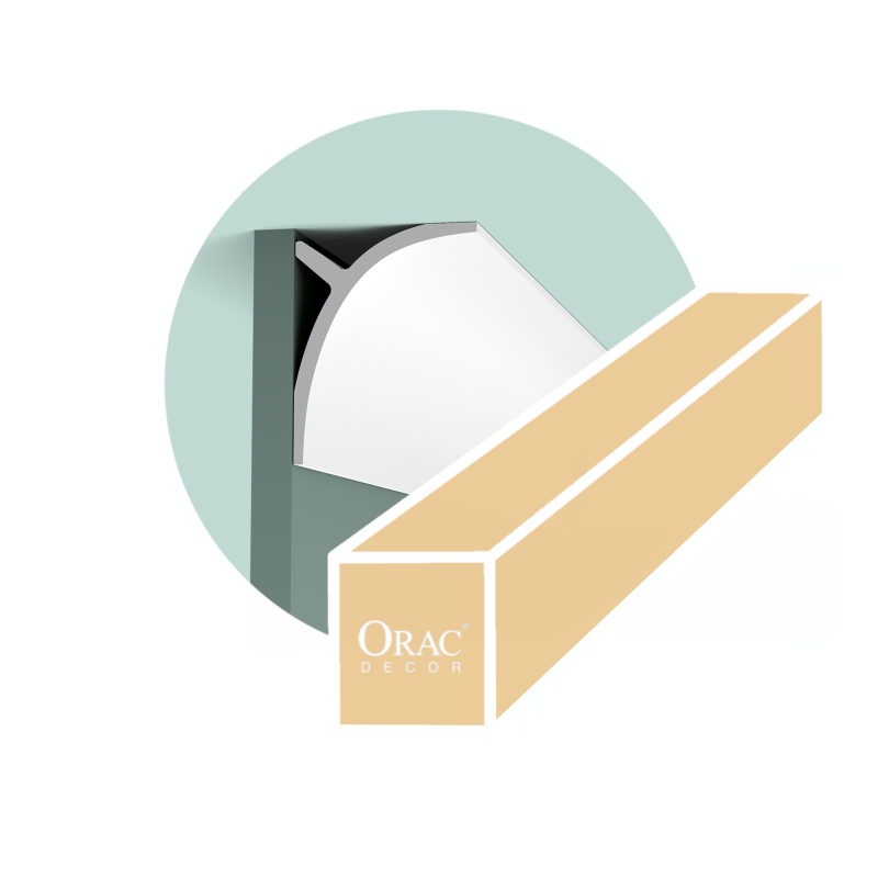 Caja 6 Piezas Orac Decor Cornisa 200X11X14 Cm C991 | Leroy Merlin