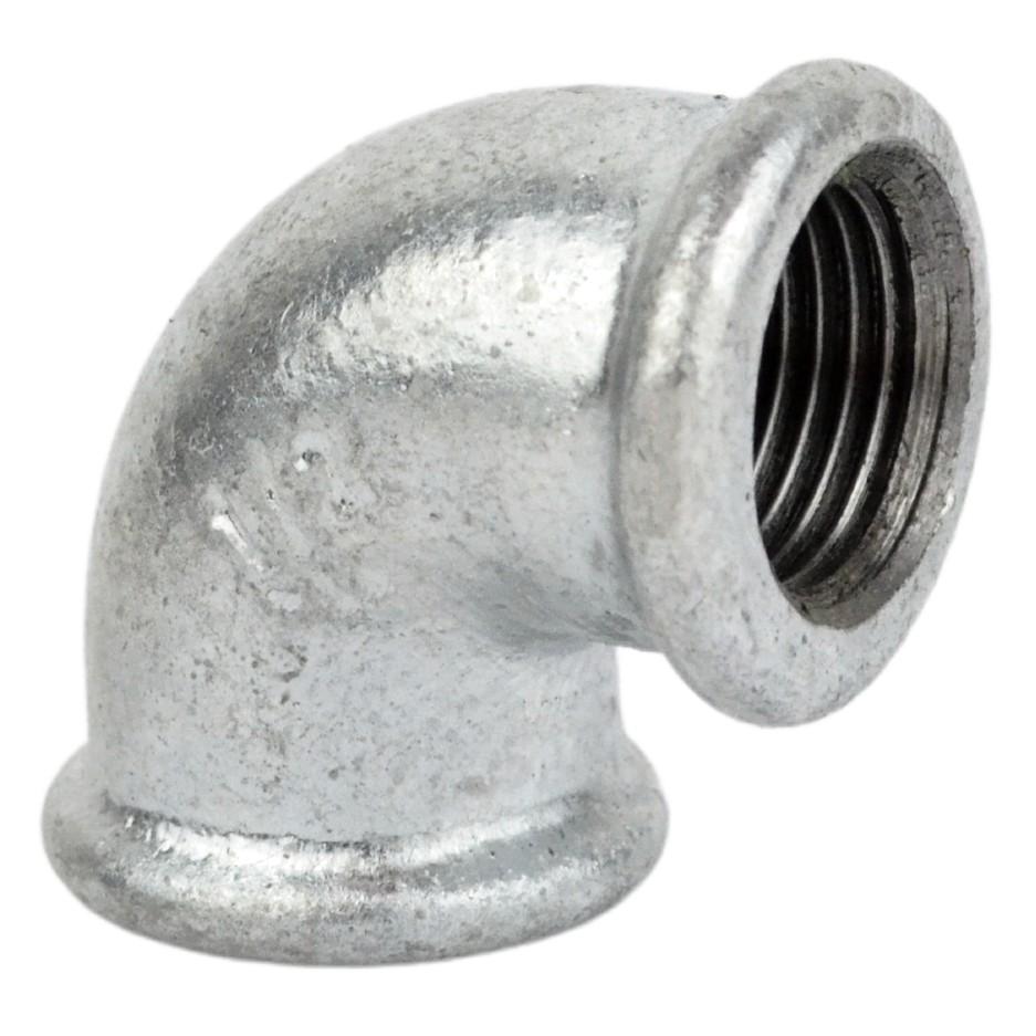Raccord Coude petit rayon 90° F/F fonte galvanisée - 15x21mm (1/2 ... Raccord Coude petit rayon 90° F/F fonte galvanisée - 15x21mm (1/2 ...