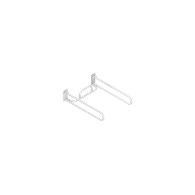 Jika (Groupe Roca) Pliage pour WC, 600mm x 834mm, acier inoxydable ...