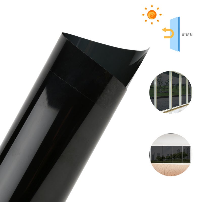 2x Film Anti Regard Fenetre Adhesif Tain pour Vitre Unique Protection ...