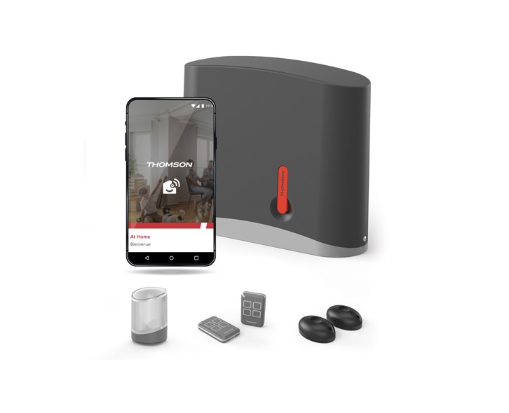 Thomson - Kit Motorisation Pour Portail Coulissant 24v 200 Kg/ Battant ...