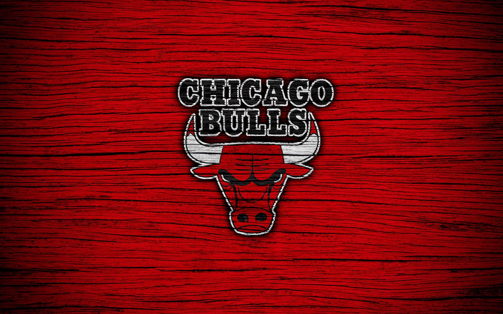 Papier peint panoramique Basket / Basket-ball - Chicago Bulls - Largeur ...