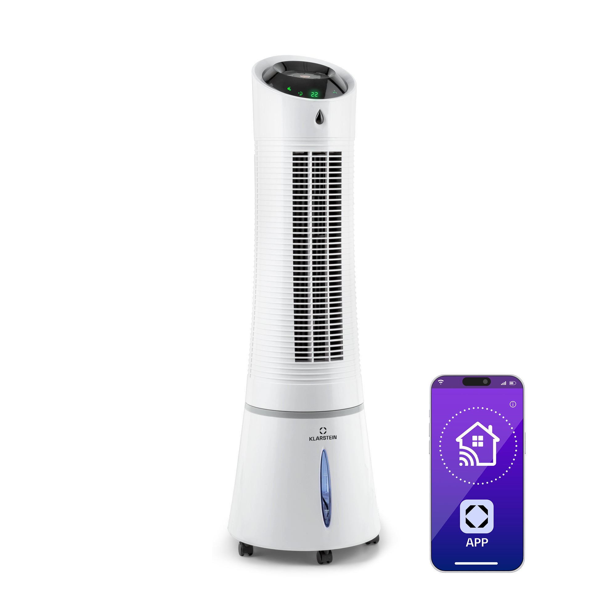 Klarstein Skyscraper Ice Smart Climatizador Evaporativo 6L 210m3/h ...