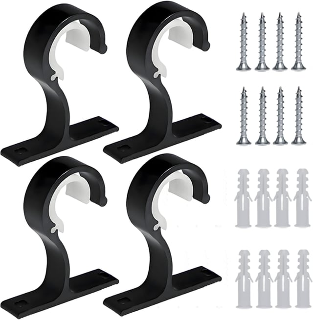 Support tringle rideau réglable au meilleur prix | Leroy Merlin