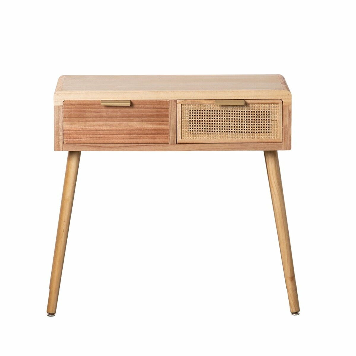 Ingresso HONEY Naturale Legno di paulownia Legno MDF 80 x 40 x 78 cm ...