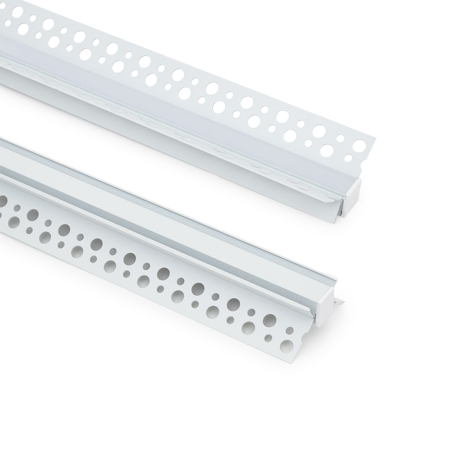 Ledkia Perfil Aluminio Integrado en Escayola/Pladur Esquina Interior ...