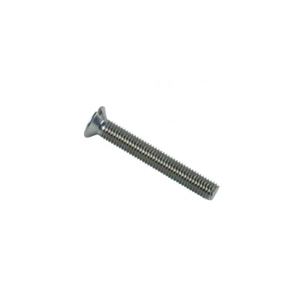 Vis métaux tête fraisée Fendue 8 x 80 mm INOX A2 - Boite de 100 pcs ...